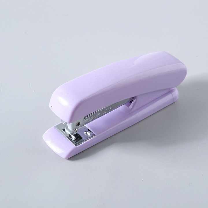 No. 12 Macaron Color Stapler Labor-Saving Stapler Multi-Functional ...