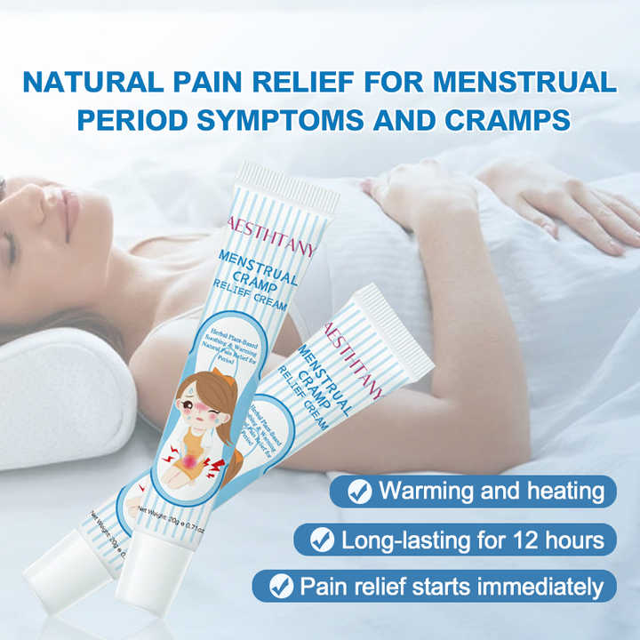 Fast and Effective Safe All Natural Menstrual Cramp Pain Relief Cream ...