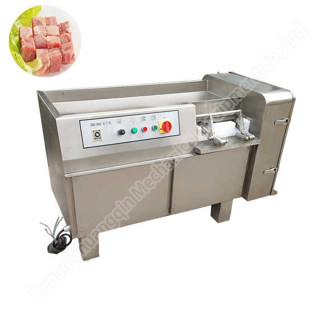 Frozen Meat Cube Cut Machine Meat Cutting Machine Electric Commercial ...