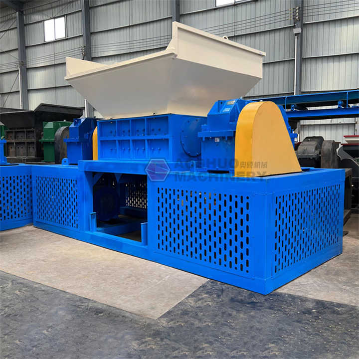 Industrial Easy Operation Double Shaft Shredding Machine Kitchen Waste ...