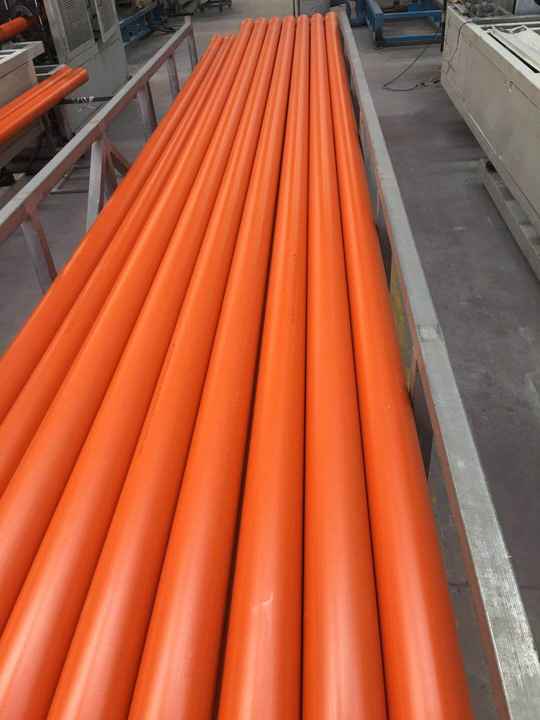 AS/NZS 61386 Sn4 SN8 100mm 150mm Orange Color Upvc Electrical Pipes ...