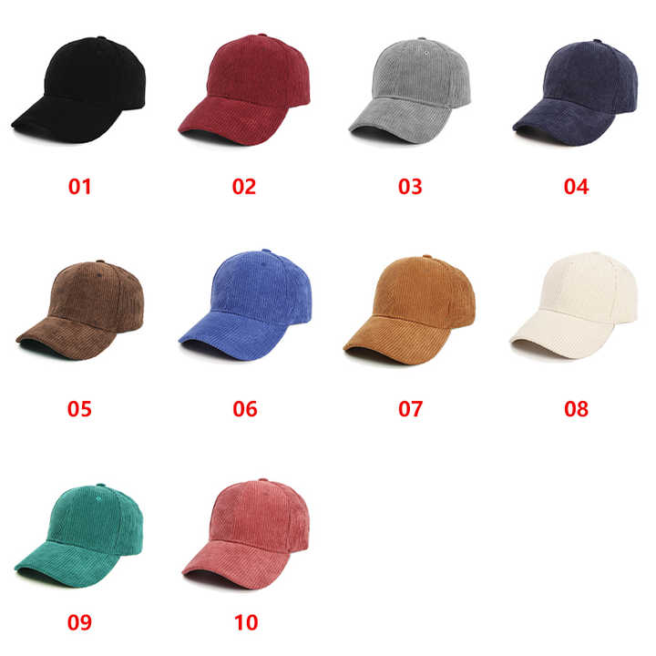 LOGO Custom Unisex Snapback Hats Adjustable Solid Multicolor Baseball ...