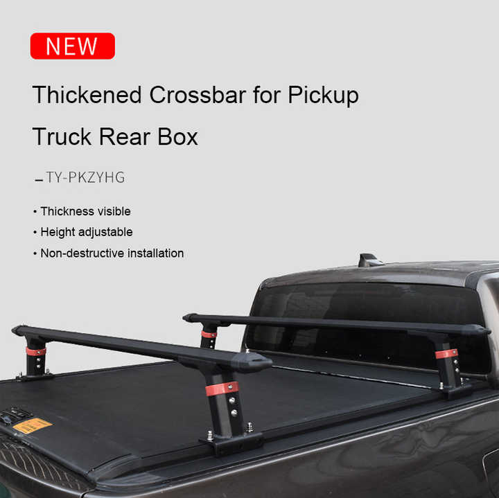 Pickup Truck Trunk Adjustable Bracket Roof Rack Suitable for the Full ...