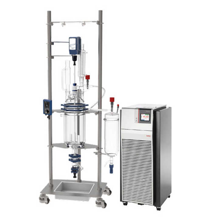 Julabo EZChem Glass Reactor Set with Jacket and Bottom Discharge Valve ...
