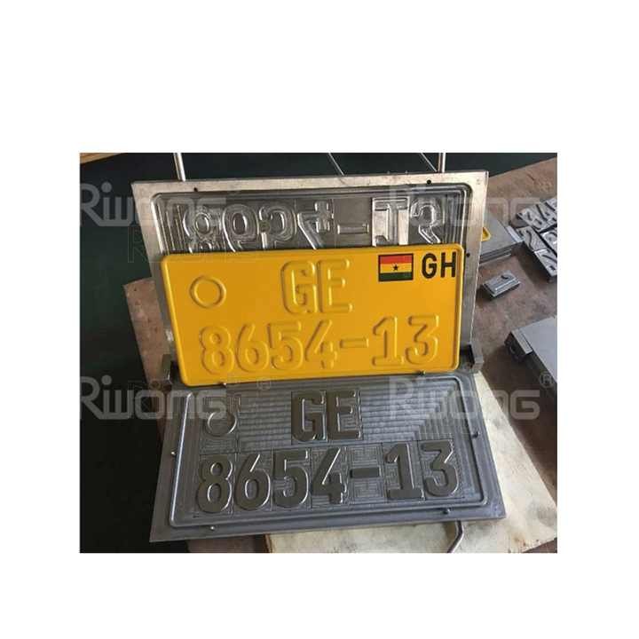 License Plate Number Molds - Customized Embossing Solutions