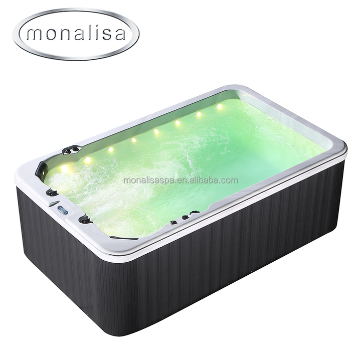 Mini Swim Spa Pool Outdoor Fiberglass Swimming Container Pool Hot Tub ...