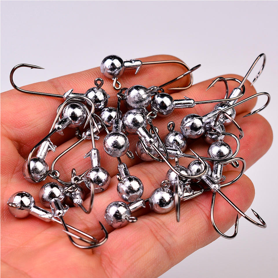 Wholesale High Carbon Steel Jig Heads for Carp Fishing 1g to 20g ...