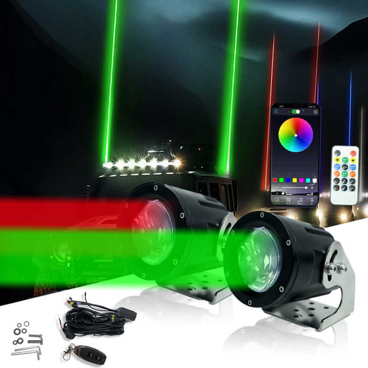 2025 Customized Remote ATV UTV Truck Offroad SUV 4X4 LED Fog Light Car ...