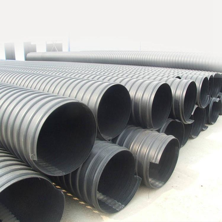 300Mm Hdpe Reinforced Spiral Corrugated Drainage Pipe With Steel Belt| Alibaba.com