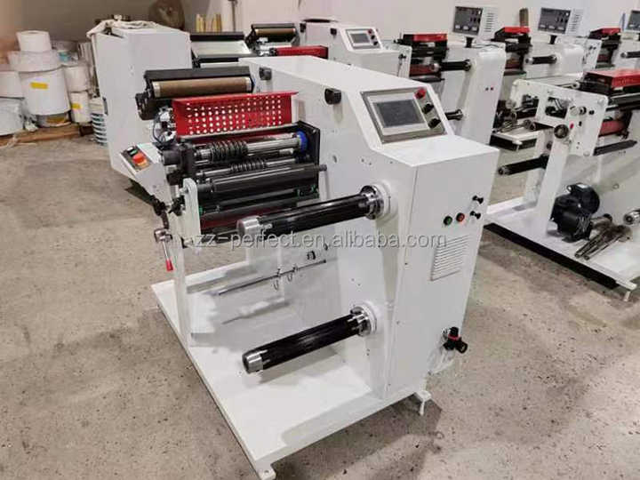 450mm High Speed Small Label Roll to Roll Label Rewinding Paper ...