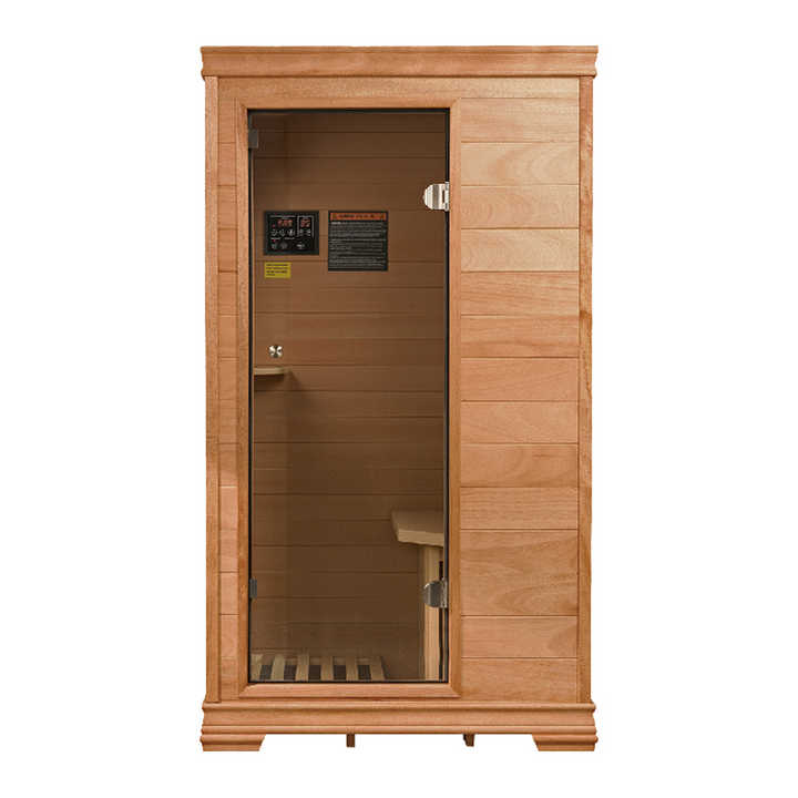 Sauna room 1 Single Person Indoor Bluetooth Low EMF Infrared Sauna In ...