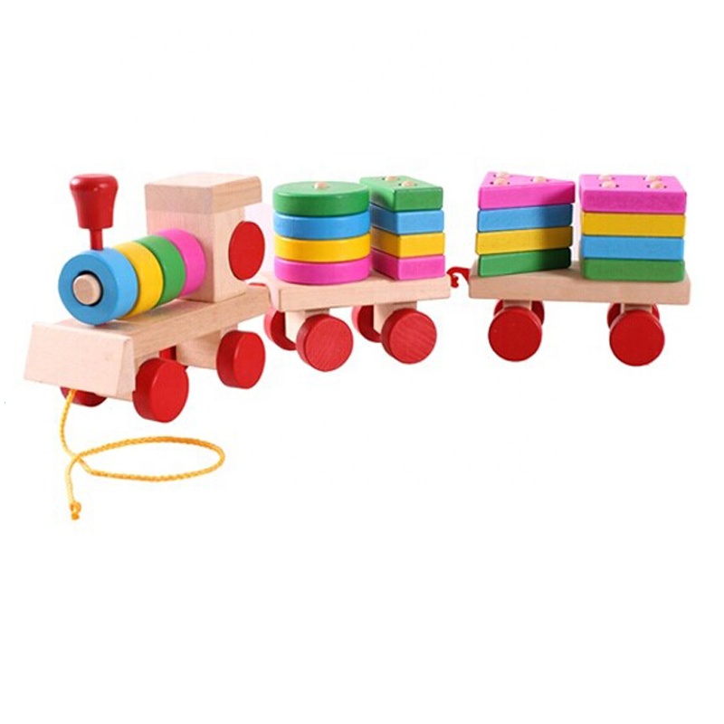 Buy Wooden Train Set Interlocking Wooden Train Track | Alibaba.com