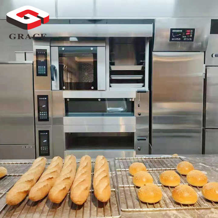 China Guangzhou Hotel Bread Bakery Equipment Oven and Mixer