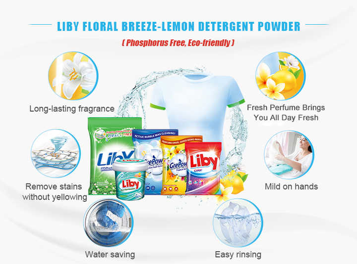 Liby Grepower Washing Powder - Durable Detergent Solutions