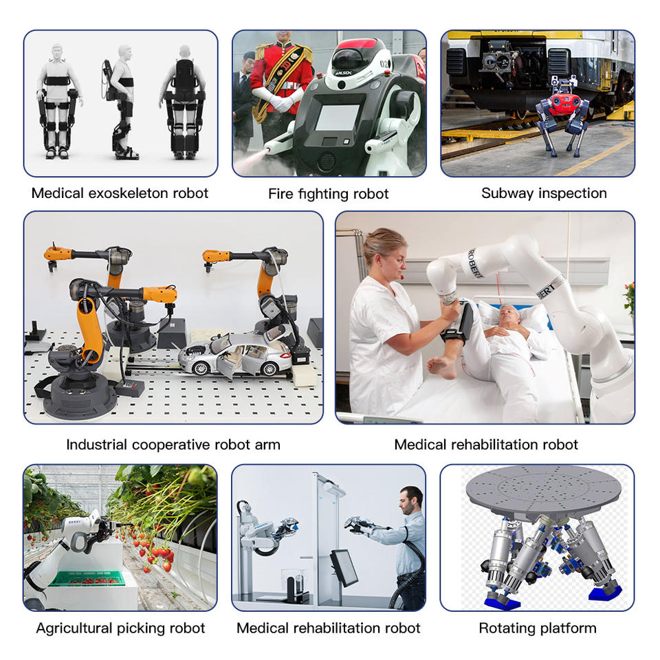Exoskeleton Joint Actuator - Direct Drive Hollow Shaft Servo Motor