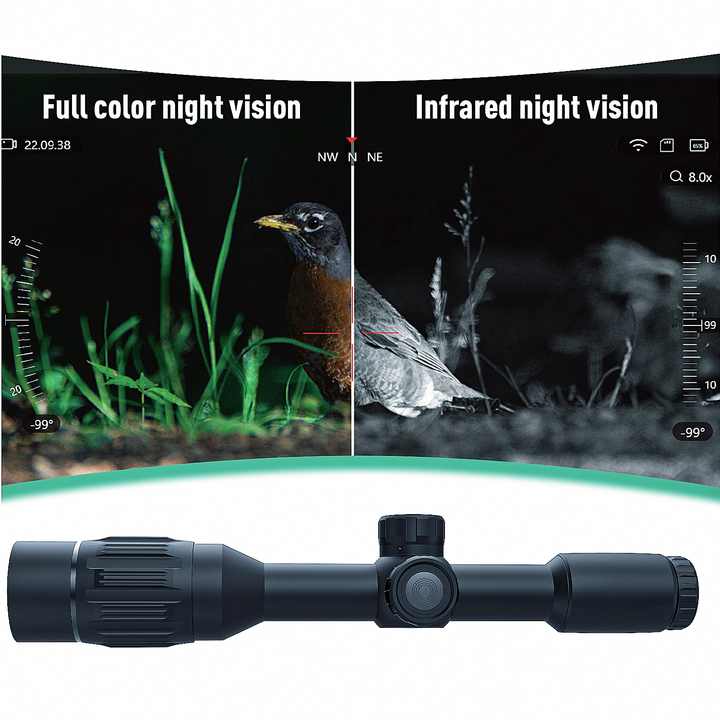 Night Vision Scope FHD 1080P With IR Day and Night Use Scope for ...