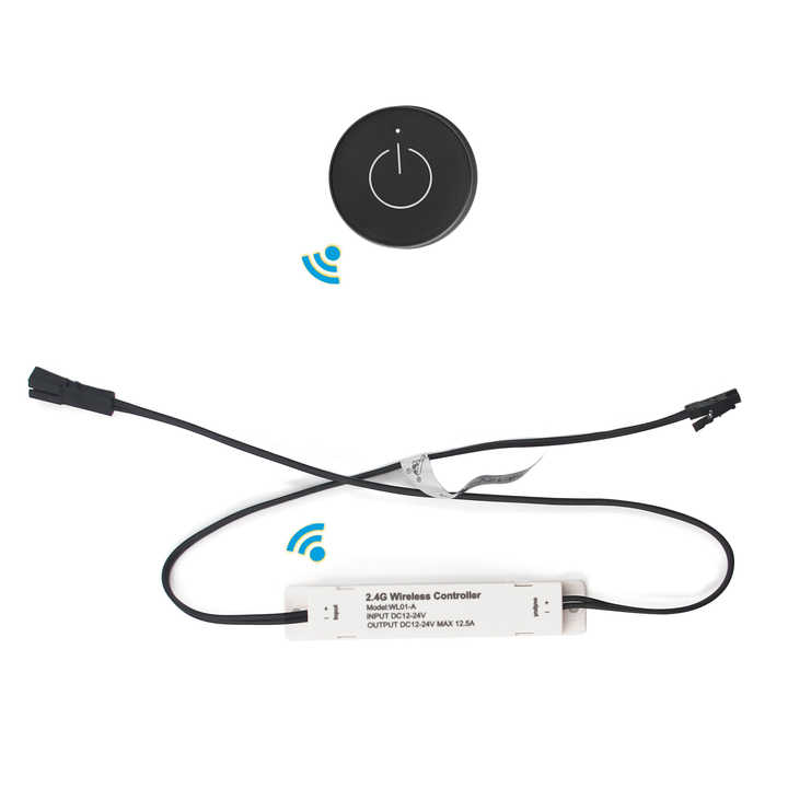 Wireless LED Cabinet Light Dimmer Sensor Switch - Smart Remote