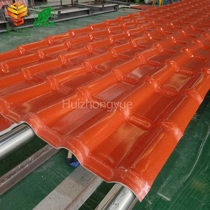 Chinese Roof Tile ASA Roofing Sheet Insulation ASA Synthetic Resin Roof ...