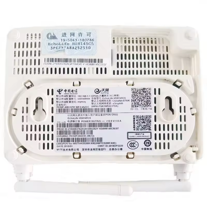 GPON EPON ONU HS8145C5 with 1GE+3FE+2.4G WIFI Used XPON HS8545M5 HS8347R HS8545M HS8145C English ...