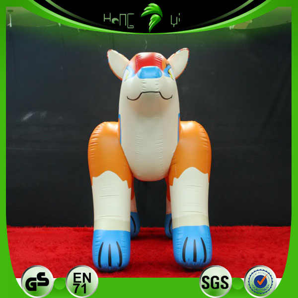 Hongyi Custom Inflatable Orange Wolf Giant Inflatable Wolf Toys ...