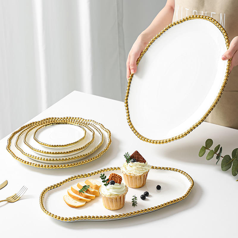 Eco-friendly Ceramic Dinnerware Sets for European Style Kitchens