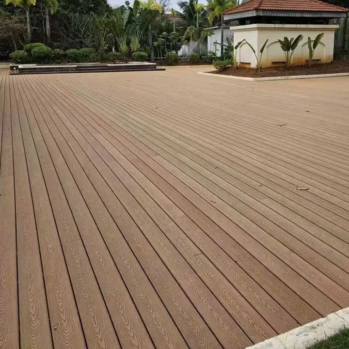 3D Embossed WPC Decking - Durable Outdoor Flooring Solutions
