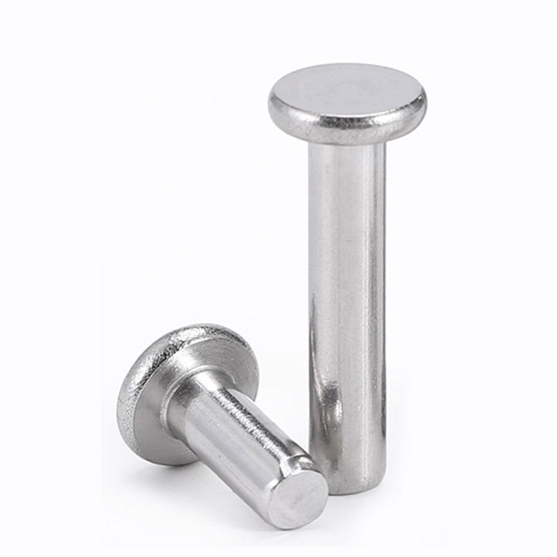 Factory stock M2 M2.5 M3 M4 M5 M6 304 stainless steel flat head rivets ...