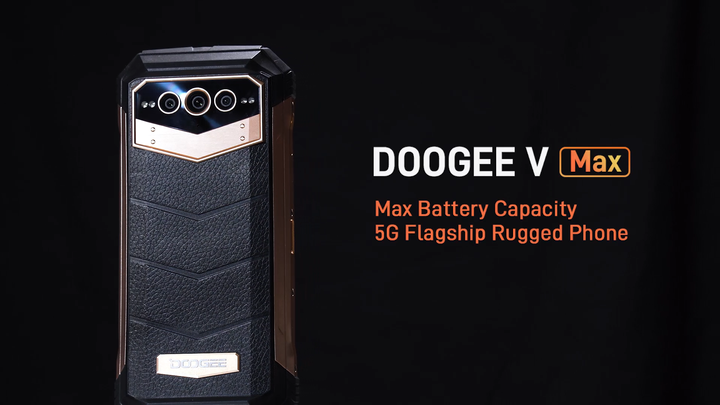 Doogee V Max Rugged Smartphone: 12+256GB, Android 12, 5G, NFC, Night ...