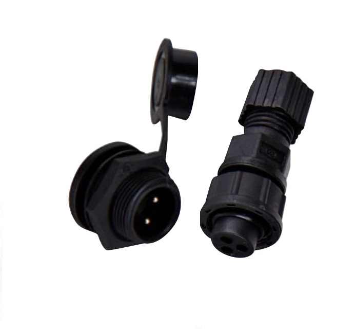 3pin Marine Panel Mount Z108 Bulkhead Waterproof Connector Conxall ...