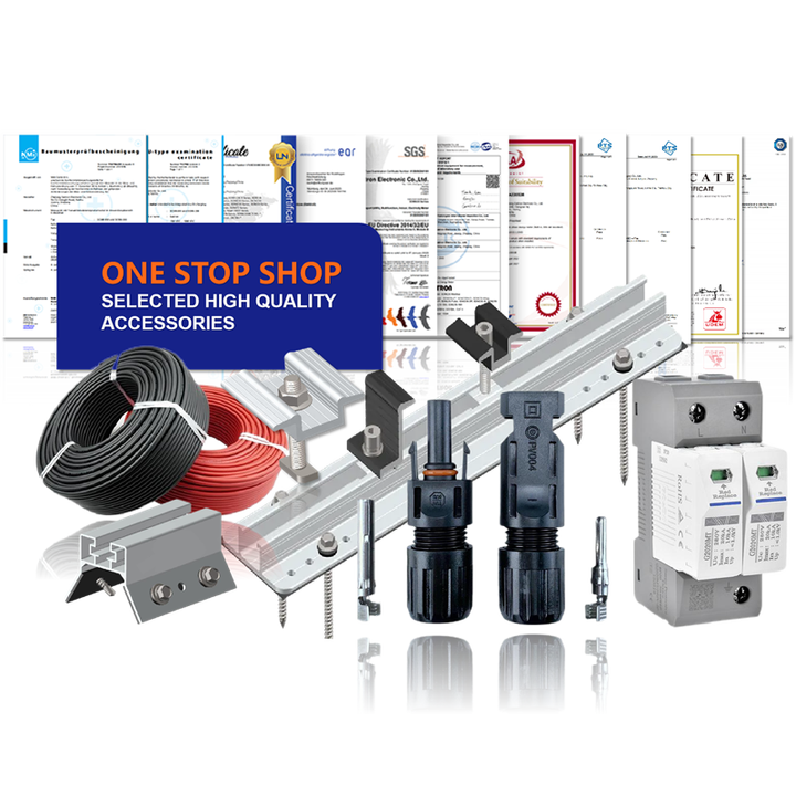 Deye Three Phase String Inverter Tier 1 Panel Solar System Accessory ...