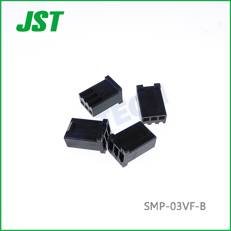 SMP-03V-NC JST 2.50mm 3Pos Nylon Plug Housing Rectangle Automotive ...
