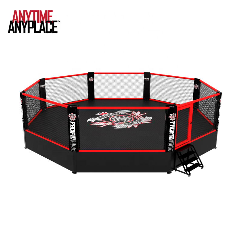 MMA Hexagon Cage 24Ft, 25Ft, 30Ft - Durable UFC Octagon for Boxing ...