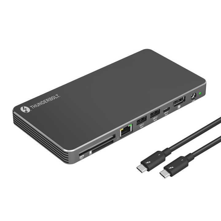 Aluminum Thunderbolt 4 Docking Station Universal Dock Hub for Laptop ...