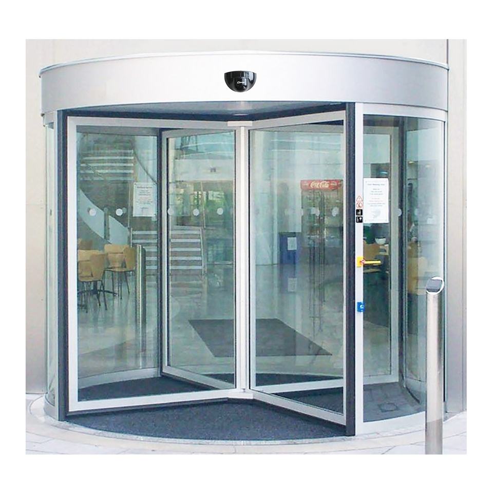Hotel Automatic Three Wing Sensor Sliding Glass Door Revolving Door ...