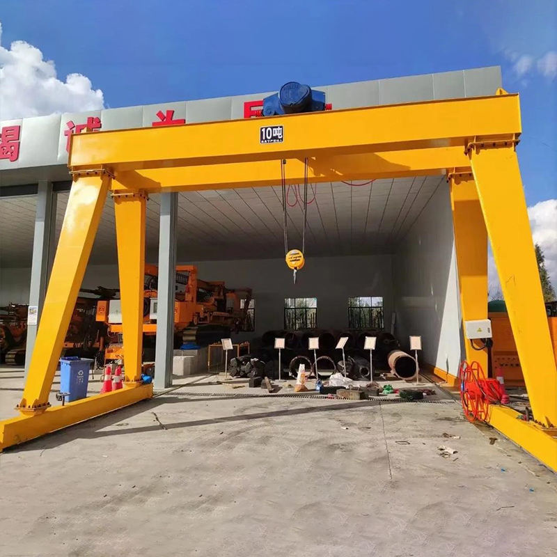 Single/Dual Girder Gantry Crane with 25-50 Ton Capacity 35m Span 10-20m ...