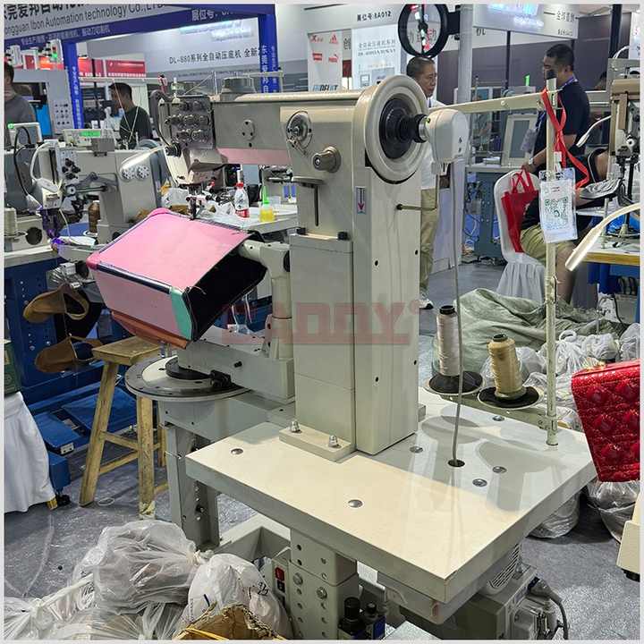 CADDY 360° Rotating Leather Sewing Machine l Single Needle Bag Stitcher ...