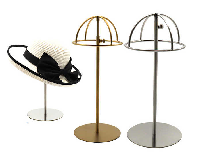 High and Low Adjustable Hat Stand Display Rack for Supermarket Stores ...