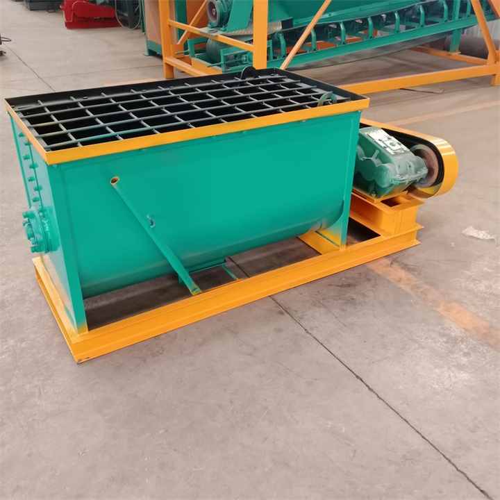 Industrial Horizontal Ribbon Mushroom Compost Granulated Fertilizer ...