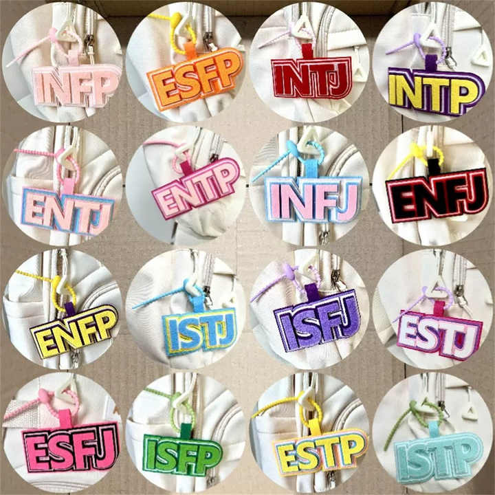 HOT MBTI 16 Personalities Figure Backpack Accessories Creative Felt ...