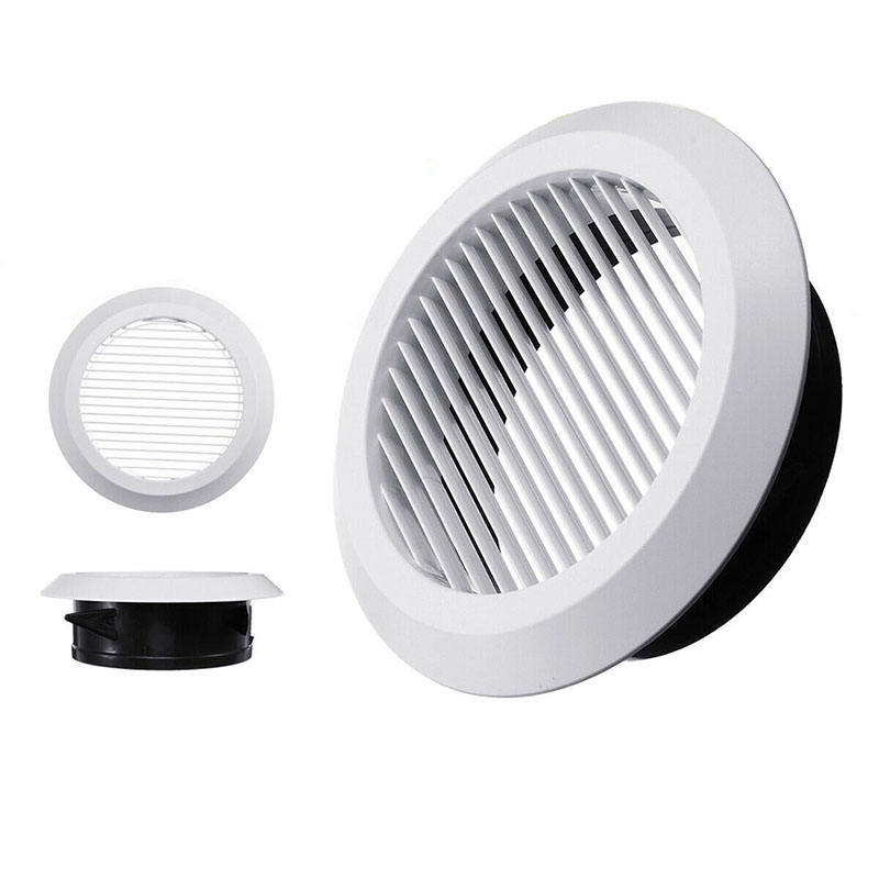 Air Conditioning Ceiling Vents Plastic Disc Valve Outlet Cover ...