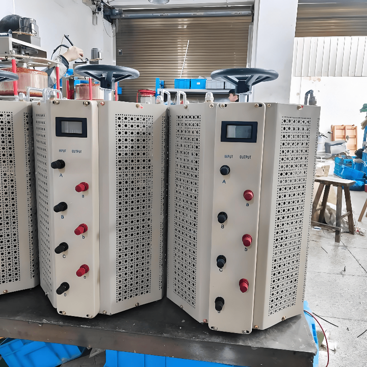 TSGC2-30KVA Adjustable Manual Variac Transformer Three-Phase Voltage ...