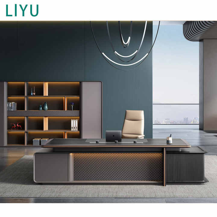 Liyu Modular Office Table Furniture MDF Office Desk Executive Table ...