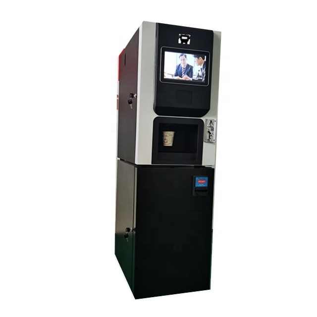 Self service espresso qr code fresh grind brew coffee vending machines ...