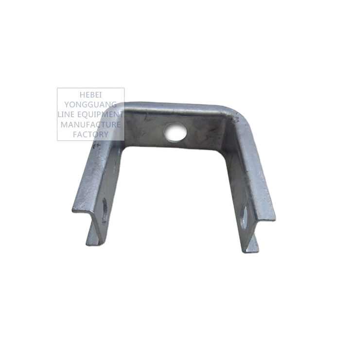 Disc Insulator with D rion bracket/Secondary Rack D Iron for pole line ...