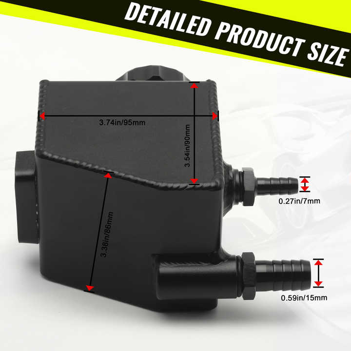 550ML Aluminum Oil Catch Can for V6 V8 Holden Commodore