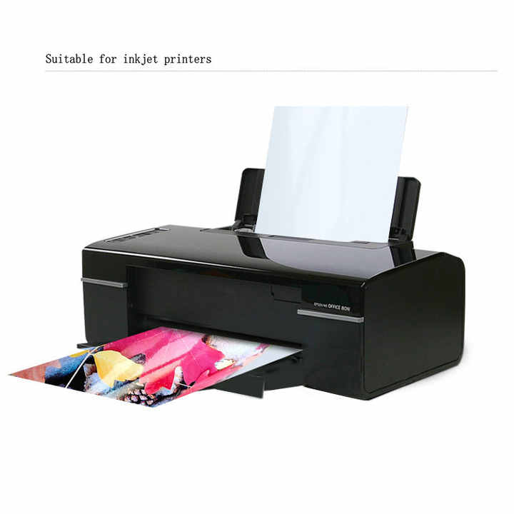 A3-A7 Waterproof Inkjet Glossy Self-Adhesive Photo Paper Sheets for ...