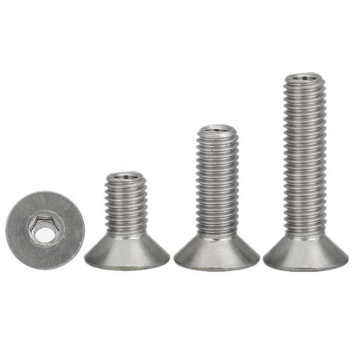 M5 M6 M8 M10 M12 Stainless Steel 304 Hollow Screws Countersunk Head ...