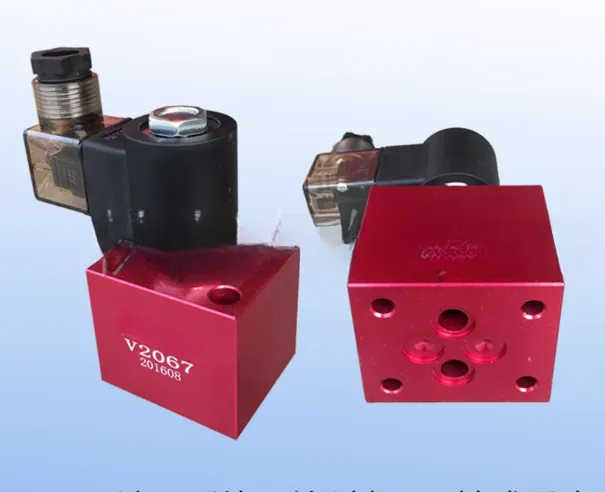 Hydraulic Plug-in Valve Electromagnetic Check Valve Pressure Relief ...