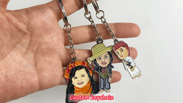 high quality collection apace key chain cute cartoon color interactive ...