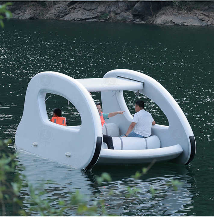 Factory Price Popular Catamaran Cruising Pontoon Portable Boat Foldable ...